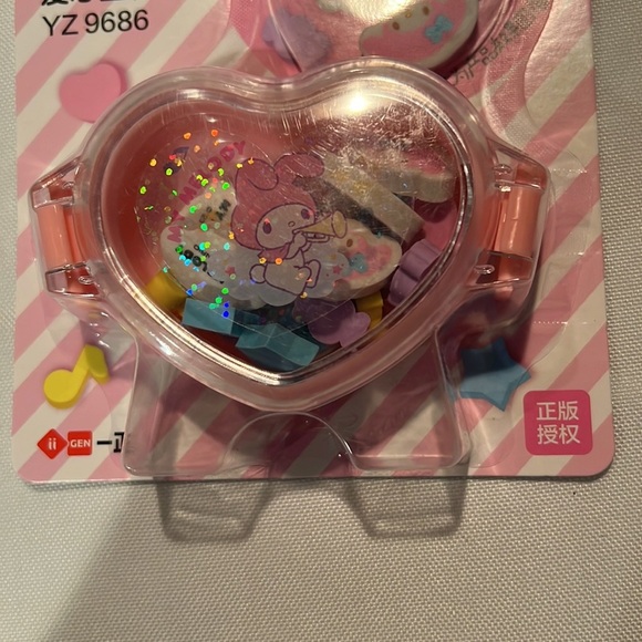 Office | My Melody Erasers With Case New In Package | Poshmark